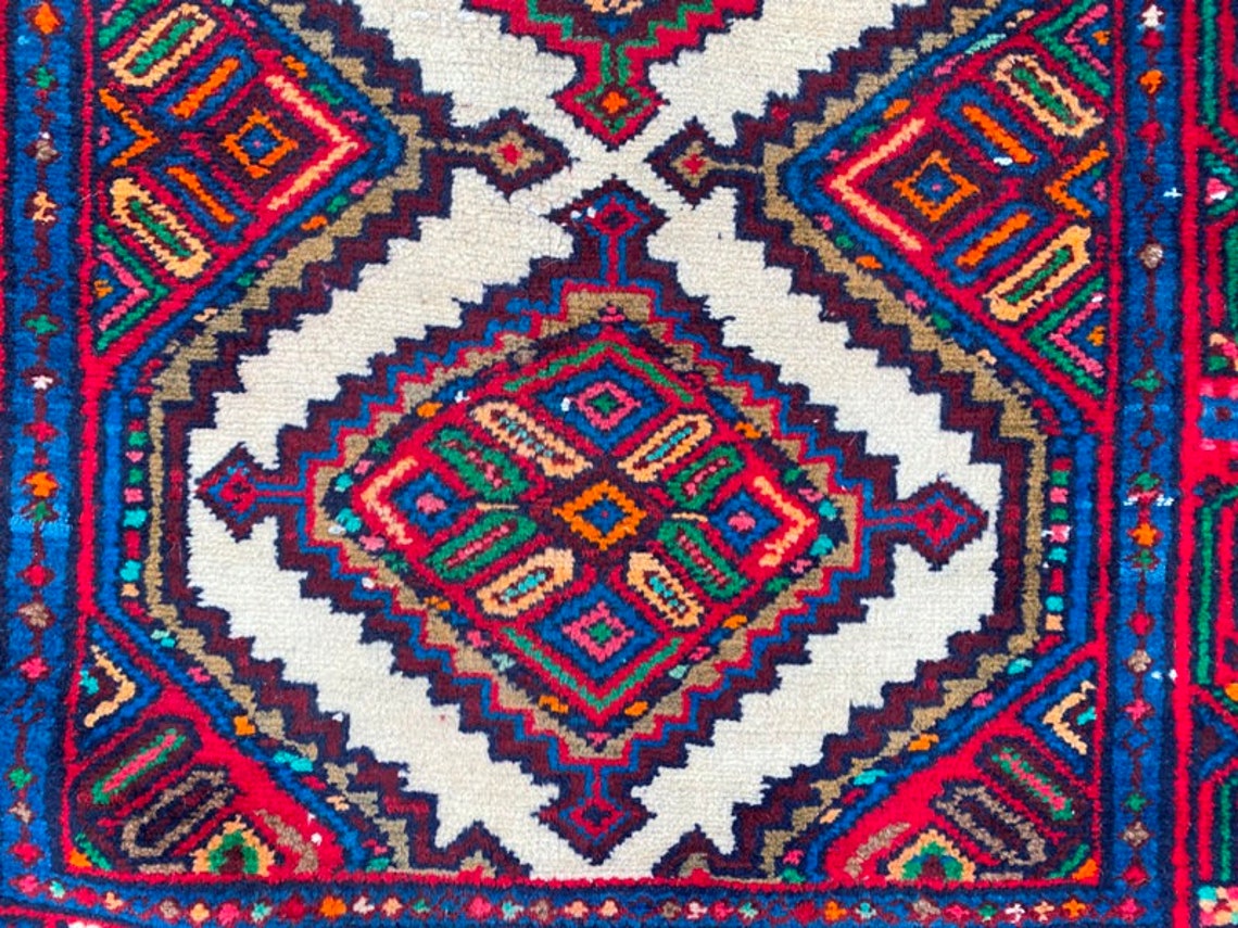 Living Room Rug Area Rug Handmade Rug 4x3 Afghan Rug Floor Rug | Etsy