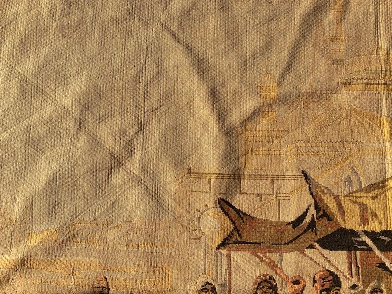 Kitchen Tapestry Antique French Tapestry Wall Hangings Goblins - Etsy