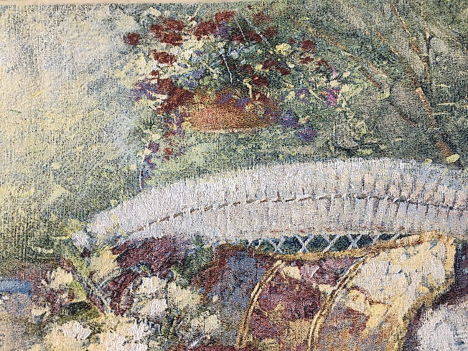 FREE SHIPPING Vintage floral tapestry wall hangings kitchen | Etsy