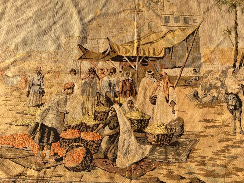 Kitchen Tapestry Antique French Tapestry Wall Hangings Goblins | Etsy