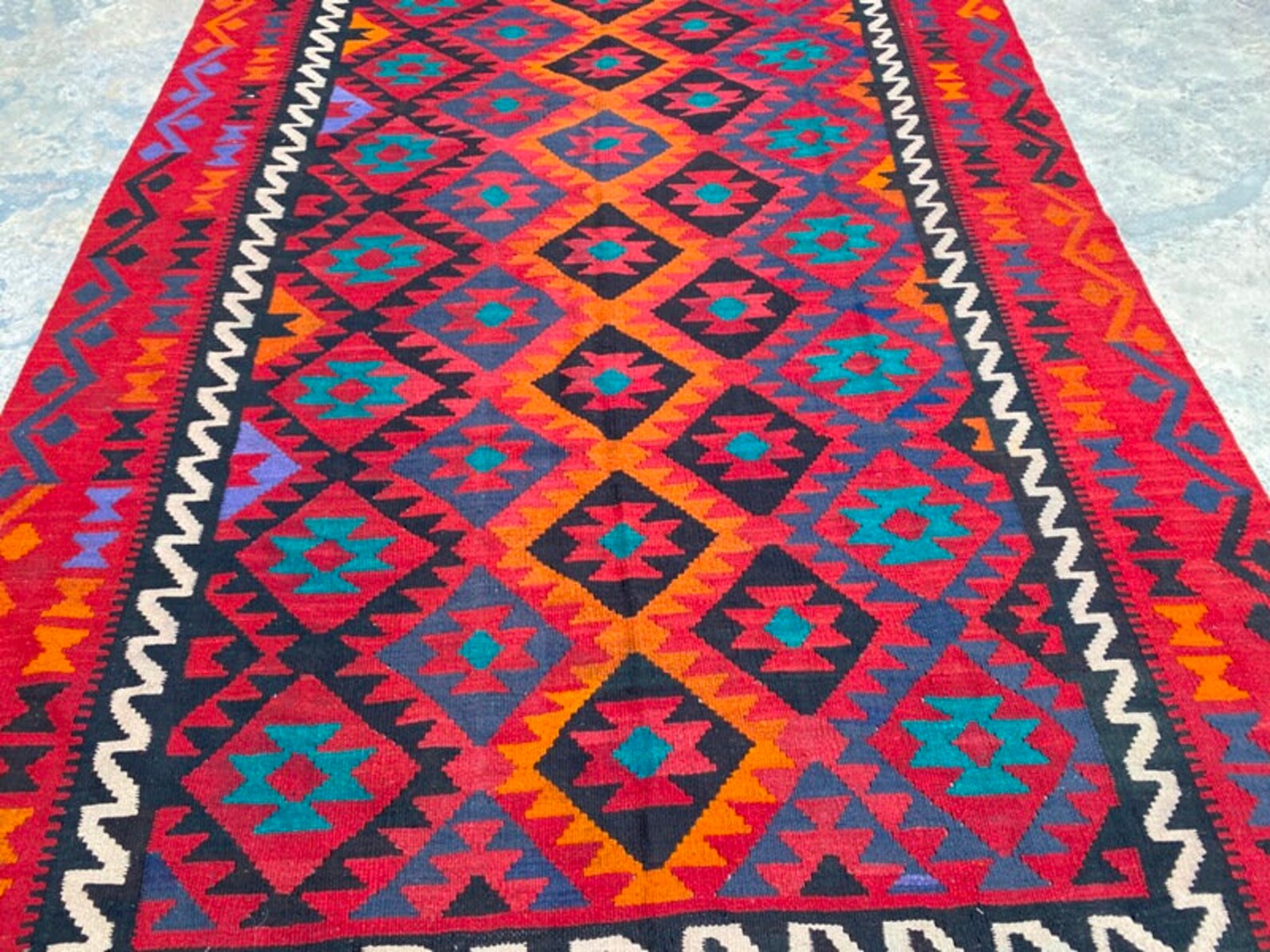 Hand Knotted Rug Carpet Rug Area Rug Afghan kilim Living Room | Etsy