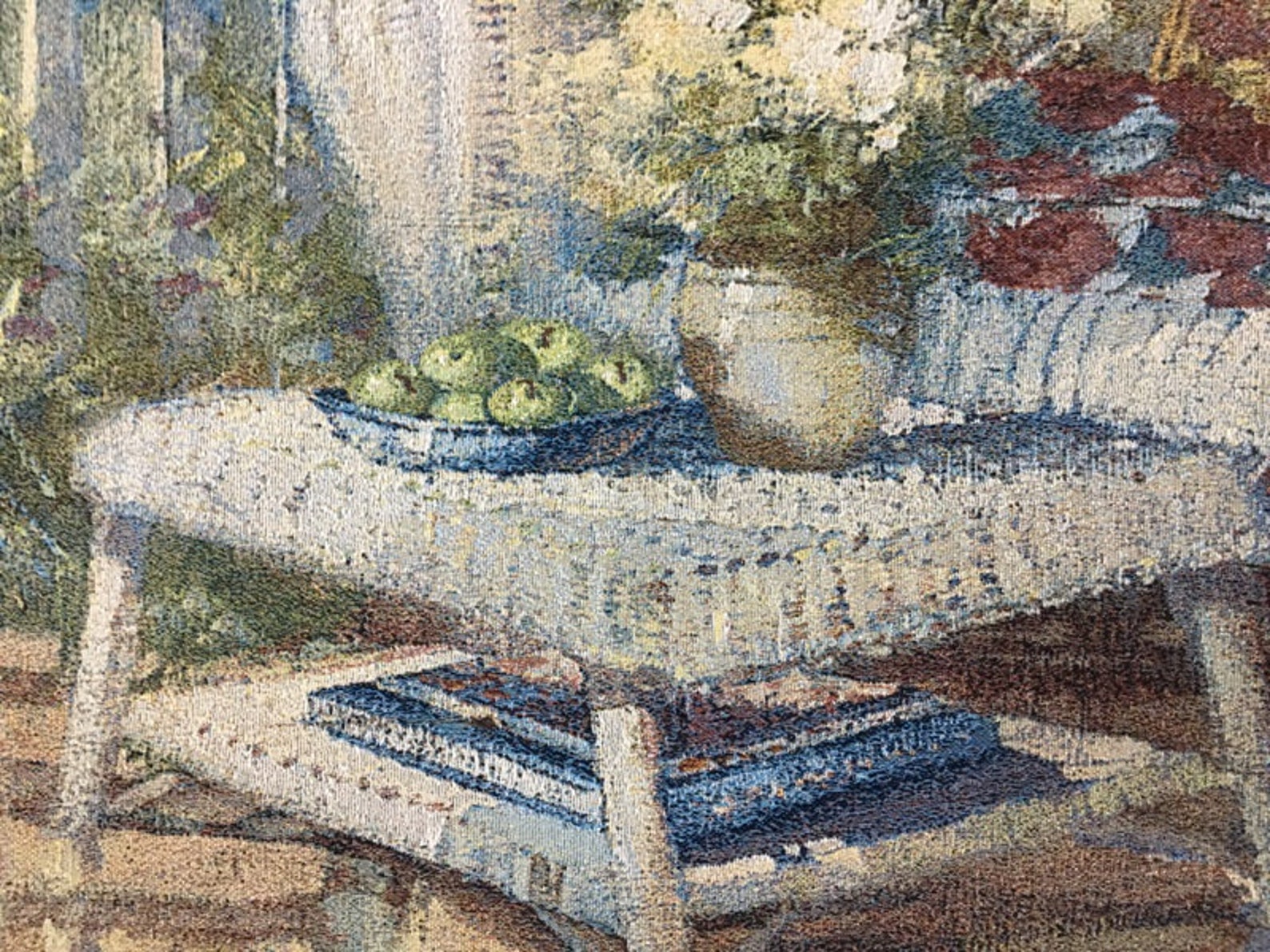 FREE SHIPPING Vintage floral tapestry wall hangings kitchen | Etsy