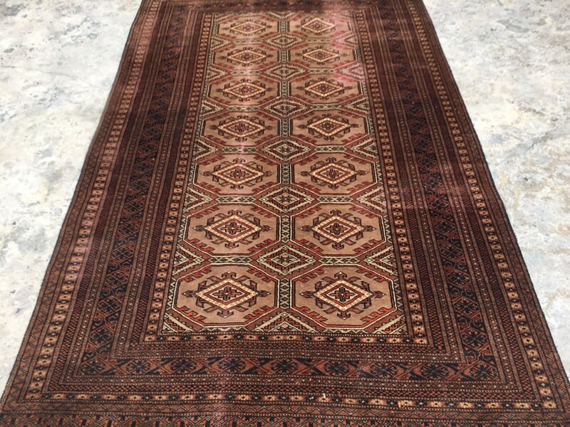 6x4 Vintage Afghan Rug Handmade Rug Bedroom Rug Flatweave Rug | Etsy