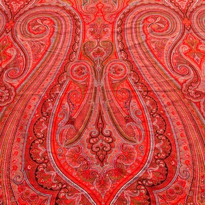 Antique Shawl Paisley Handwoven Shawl Woman Fashion Accessories ...