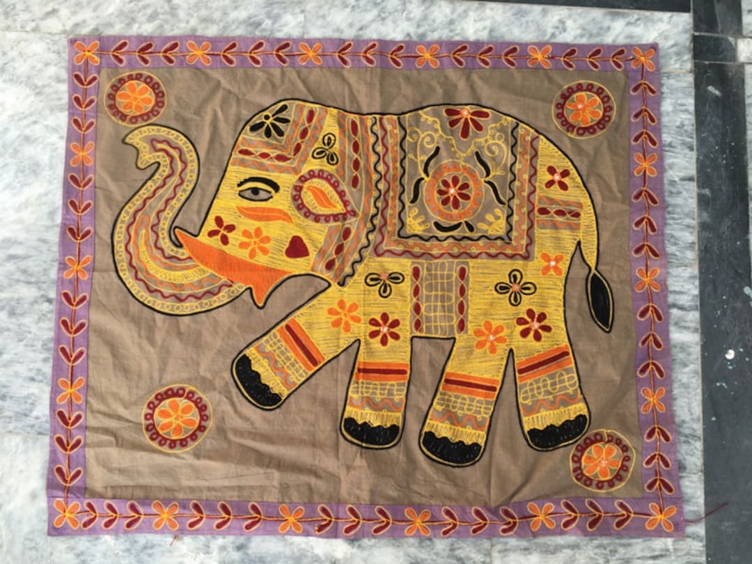 2x3 Antique Handmade Indian Tapestry Pictorial Tapestry Wall Hanging ...