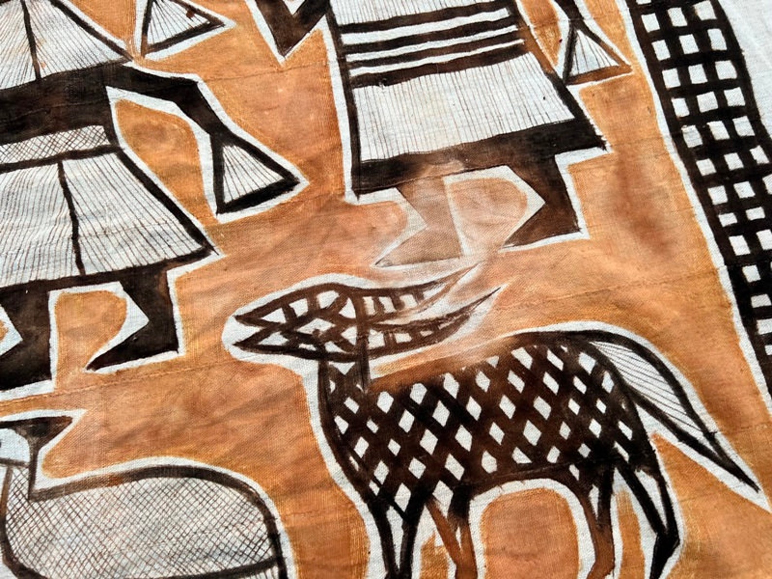 Antique African Tapestry Hand Painting Pictorial Tapestry - Etsy