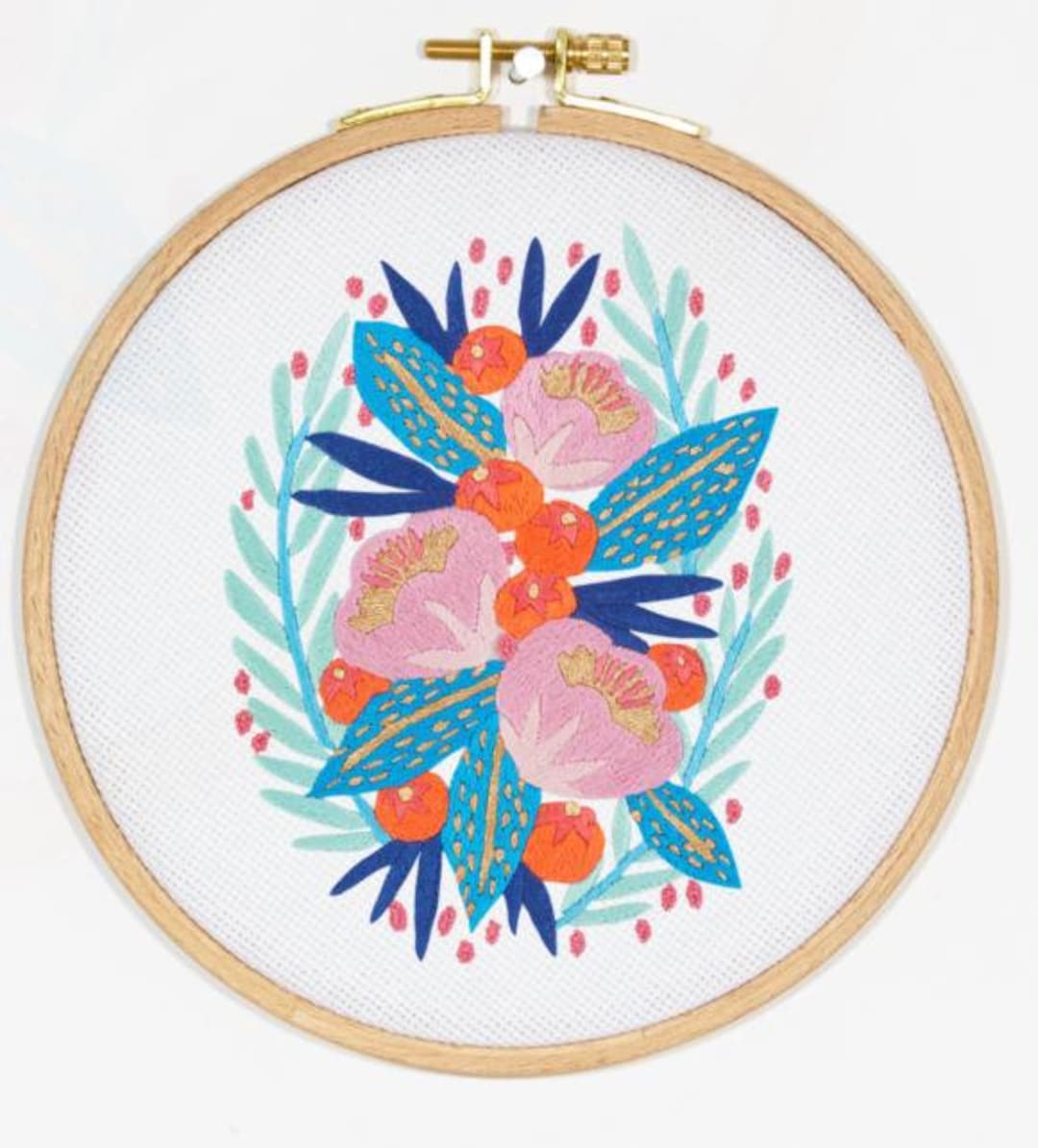 Juniper Berries | Embroidery Pattern | PDF Step-by-step Embroidery ...