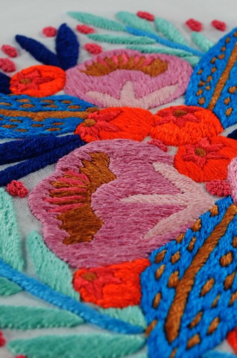 Juniper Berries | Embroidery Pattern | PDF Step-by-step Embroidery ...
