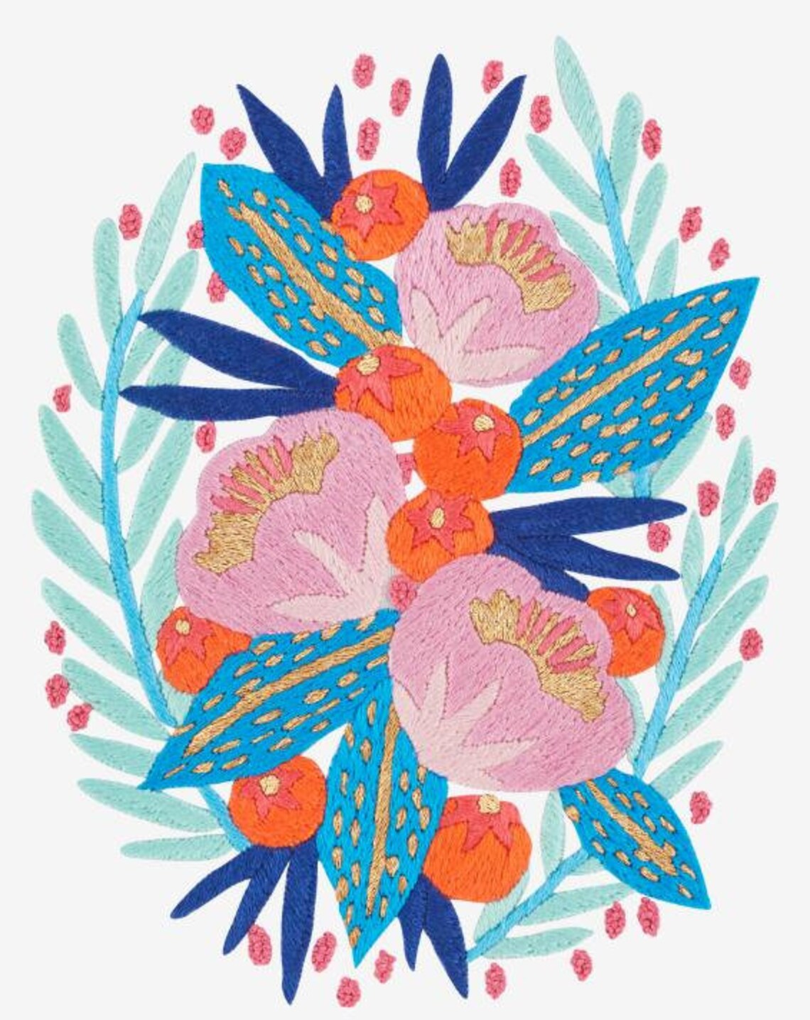Juniper Berries | Embroidery Pattern | PDF Step-by-step Embroidery ...