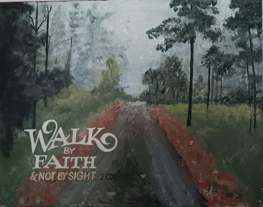 Christian Art, Inspirational, Hand Painted and Lettered - Etsy