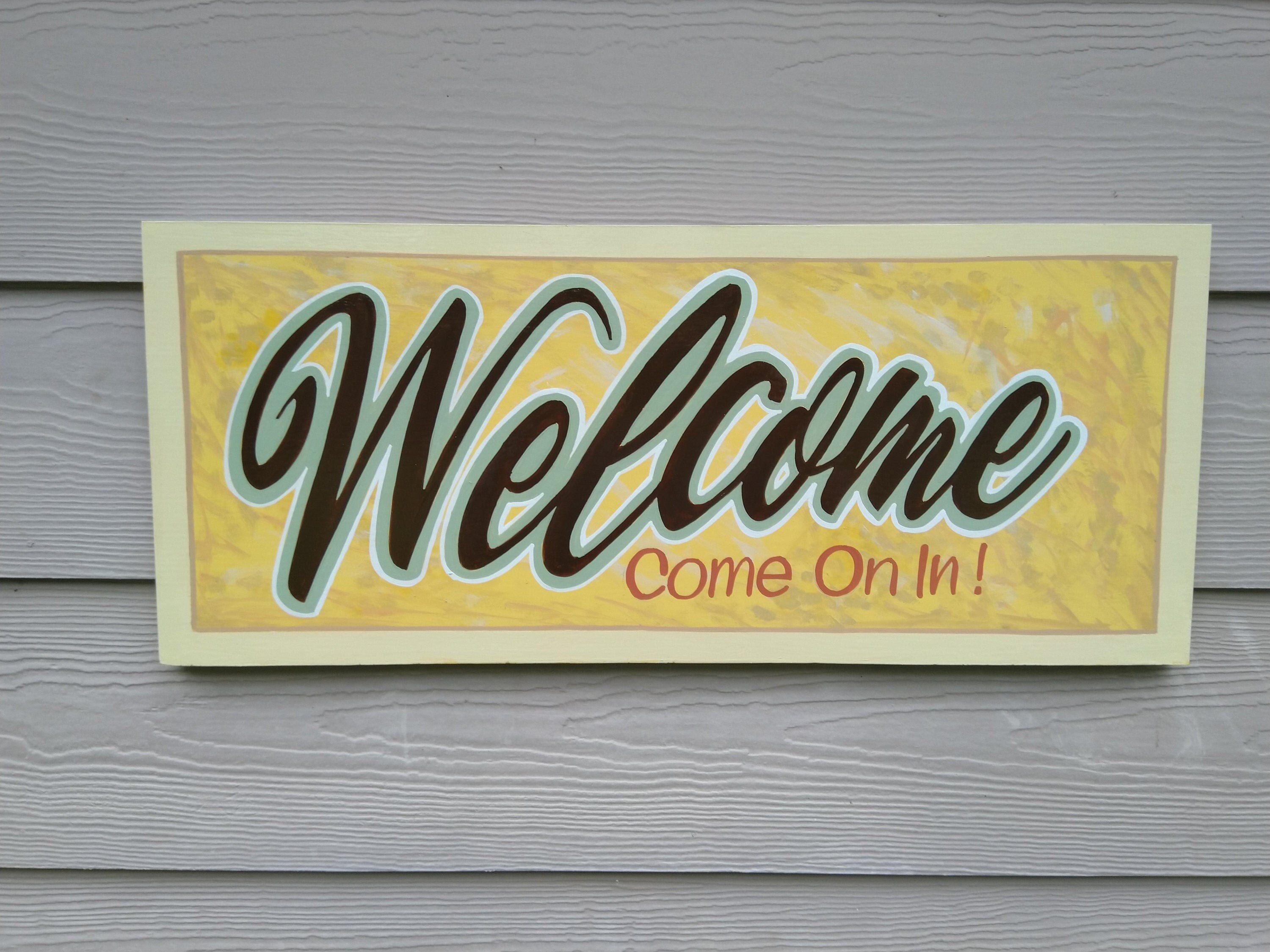 Welcome Sign Etsy welcome-sign-etsy