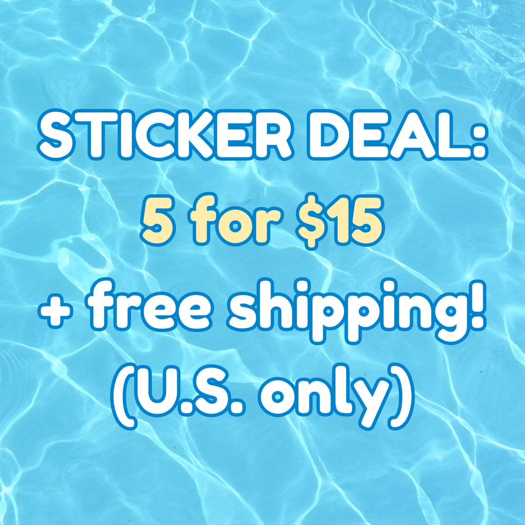 Vinyl Sticker Bundle: Pick Any 5, 3-inch Stickers - Etsy