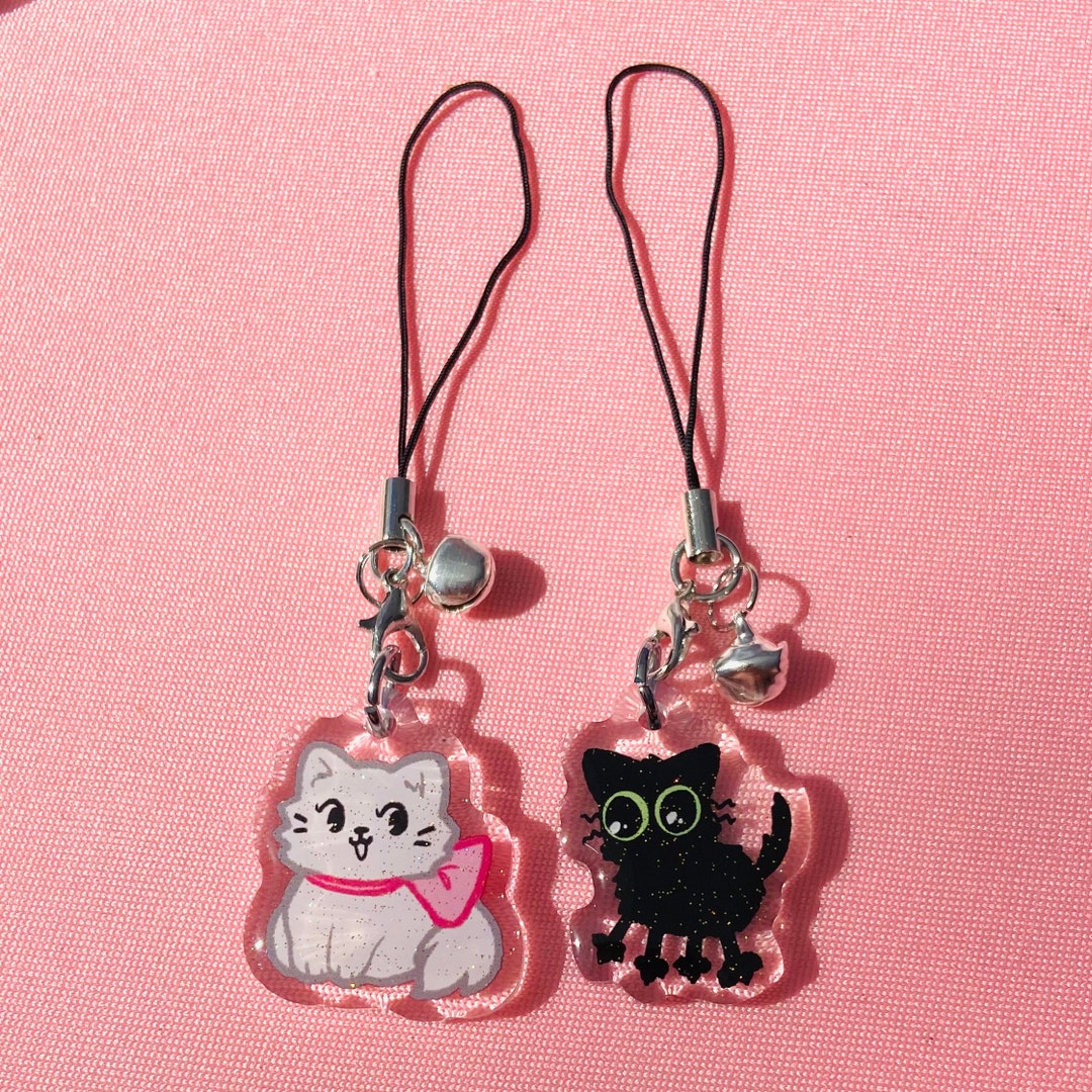 Scrimblo Cat Mini Phone Charms 3 - Etsy