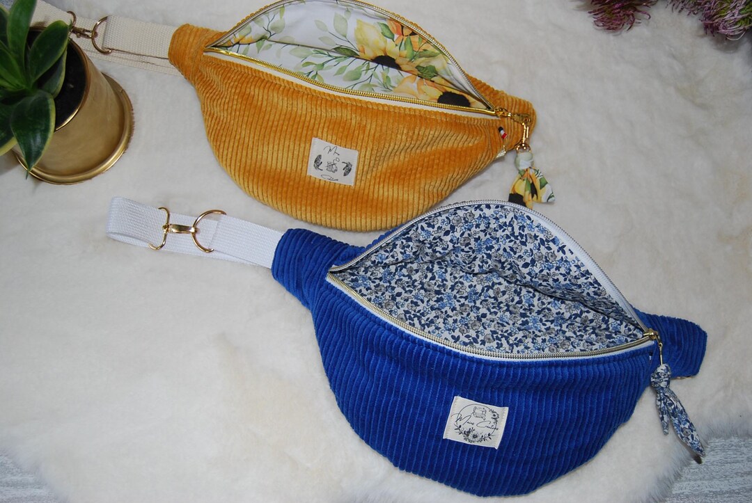 Women's Handmade Fanny Pack - Handmade From Natural Fabric ...