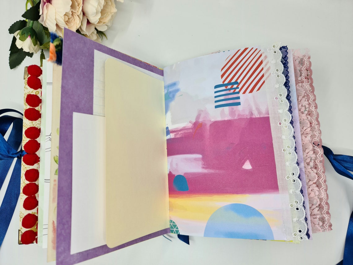 Little Golden Book Junk Journal , Journal , Album, Book , Memory ...