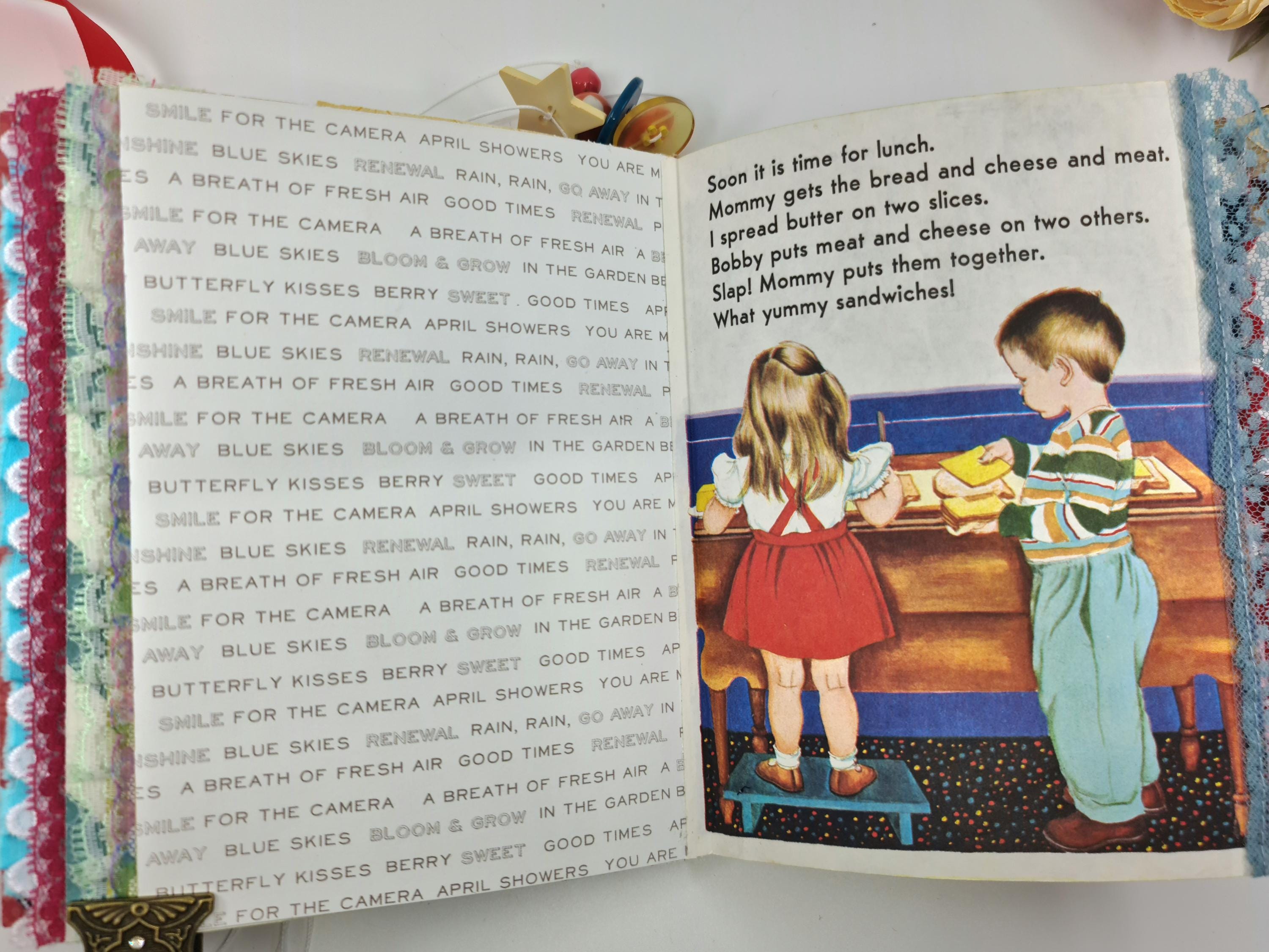 Little Golden Book Journal , Journal , Album , Junk Journal , Book ...