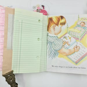 Little Golden Book Journal , Journal , Junk Journal , Book , Memory ...
