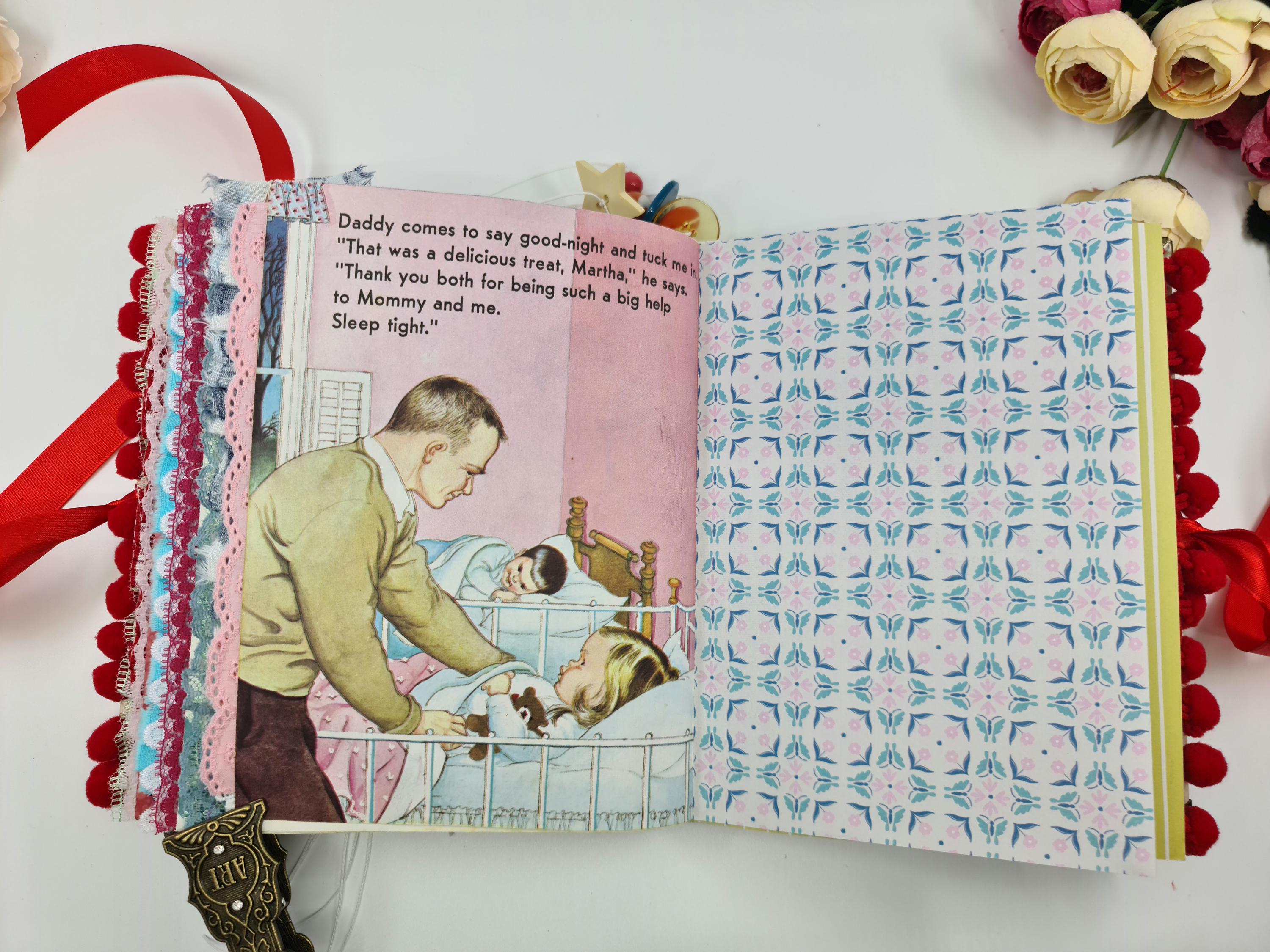 Little Golden Book Journal , Journal , Album , Junk Journal , Book ...