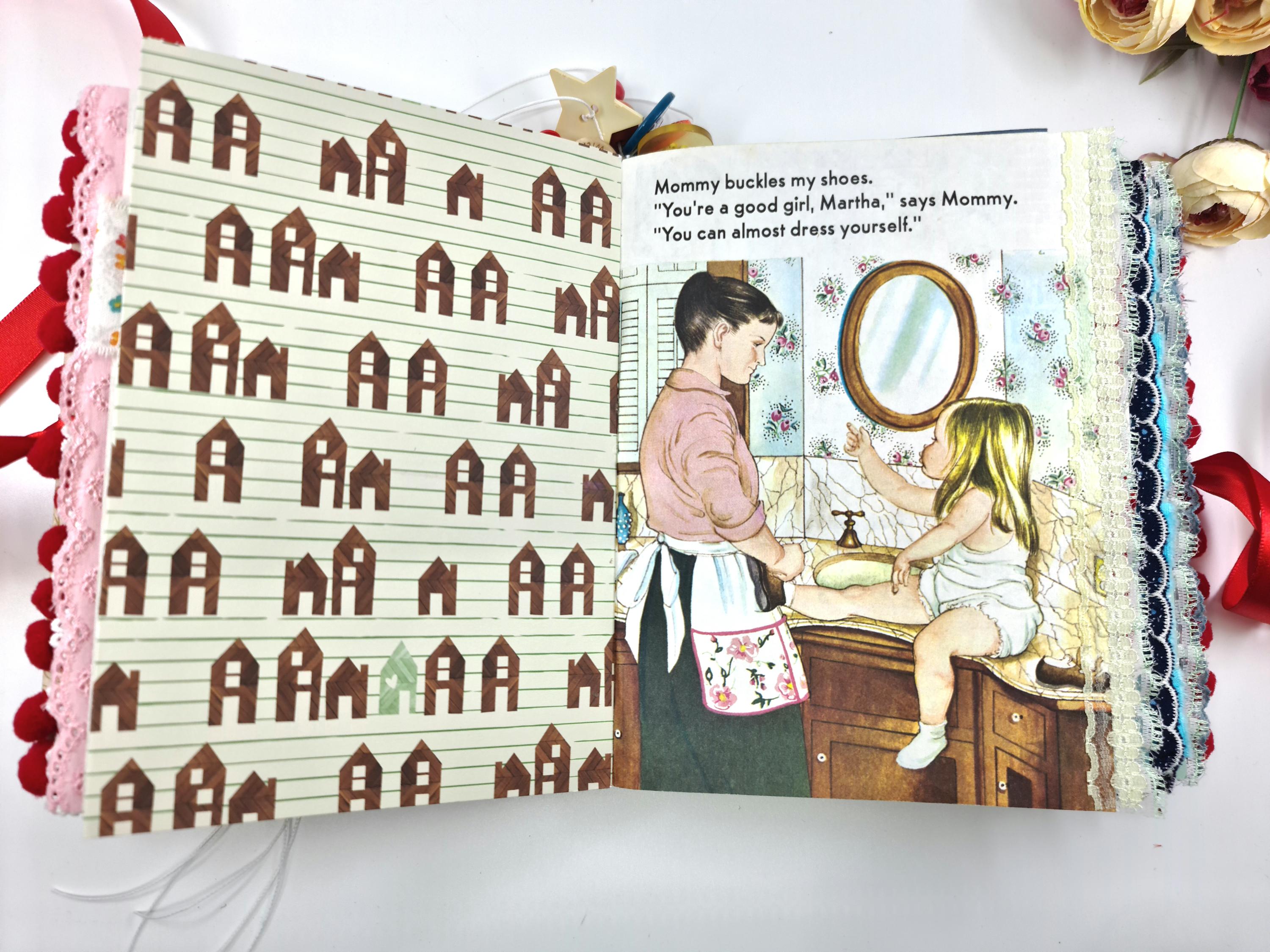 Little Golden Book Journal , Journal , Album , Junk Journal , Book ...