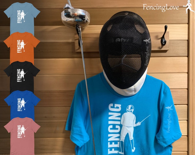 Fencing Retro T-shirt, Fencing Vintage Shirt, Fencer Coach Women's Team ...