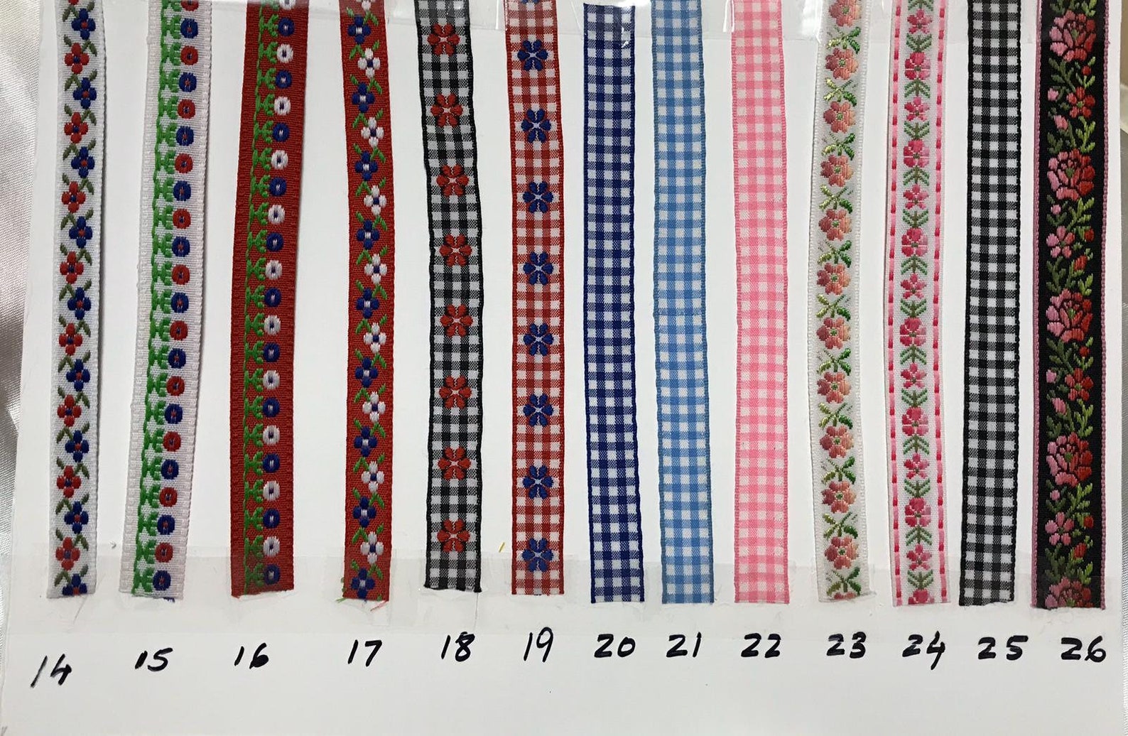 Embroidered Trims in a Variety of Patterns 2 Yard Cuts - Etsy
