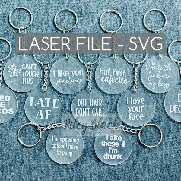 Funny Keychains Sayings Svg - Etsy