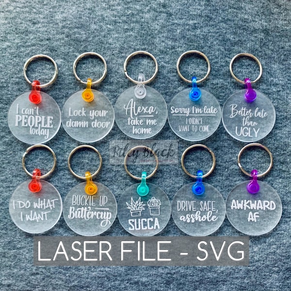 Funny Keychains - Etsy