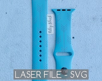 DIGITAL DOWNLOAD Hand-drawn Mustache Watchband File Scored | Etsy