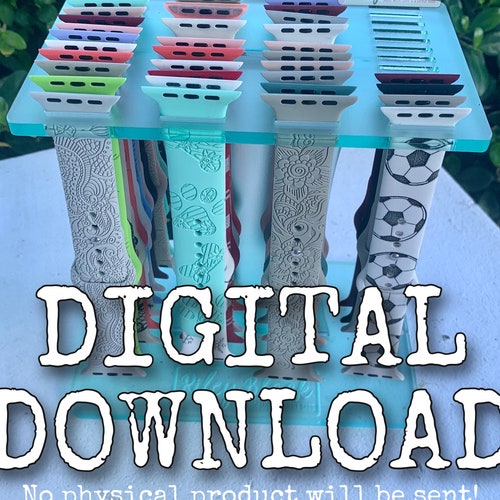 Watch Band SVG Template - Etsy