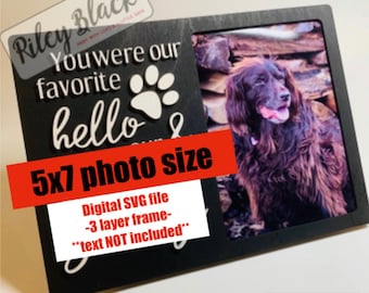 5x7 Frame Svg - Etsy