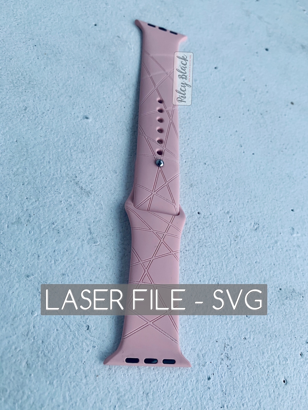 DIGITAL DOWNLOAD Hand-drawn Geometric Line Watchband File, Svg, Watch ...