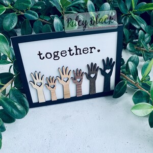 DIGITAL DOWNLOAD Together. Frame Svg, Digital Design, Unity, Human ...