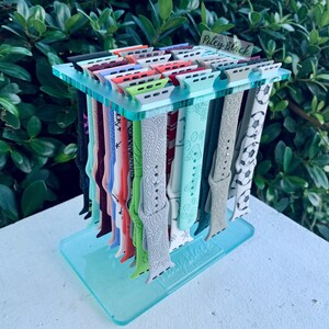 DIGITAL DOWNLOAD Watch Band Stand/organizer Svg, Holds 50 Watch Bands ...