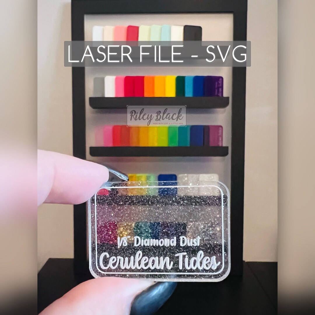 DIGITAL DOWNLOAD Material/color Sample Board Svg, Digital Cut File ...