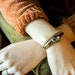 Hand Painted Vintage Watch, Hand Painted Jewelry, Painted Bracelet ...