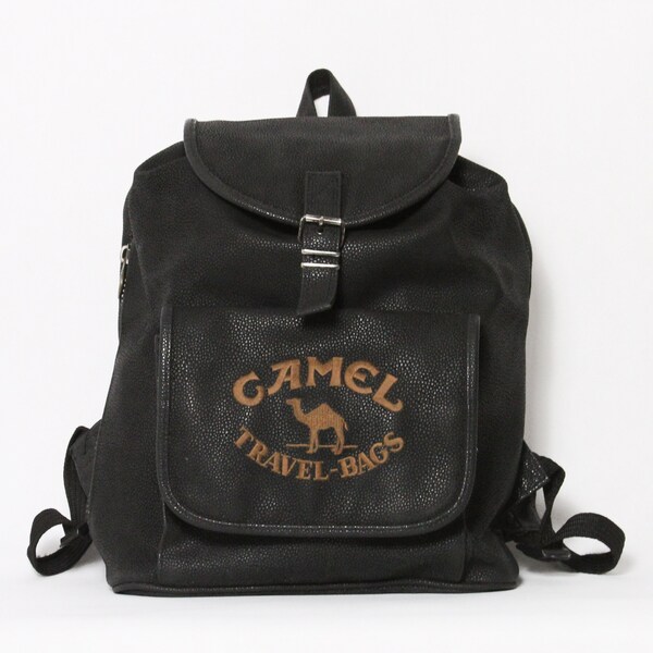 90s Leather Backpack - Etsy