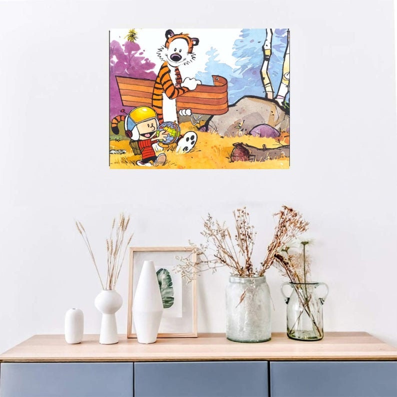 Playing Tiger Cartoon Full Square/round Diamond 5D DIY Diamond Painting ...