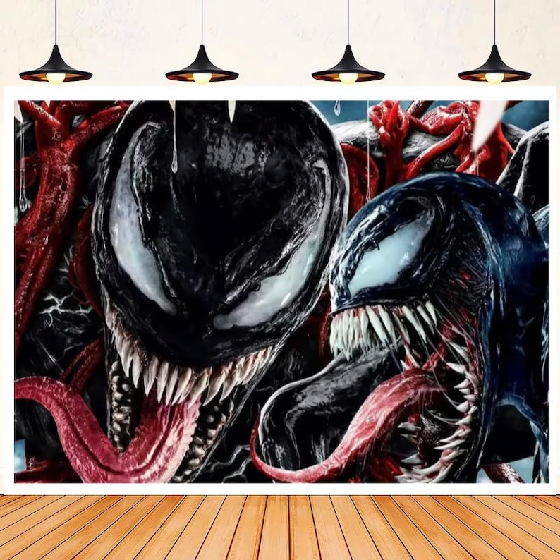 Venom Happy Birthday Backdrop Party Photography Background Newborn ...