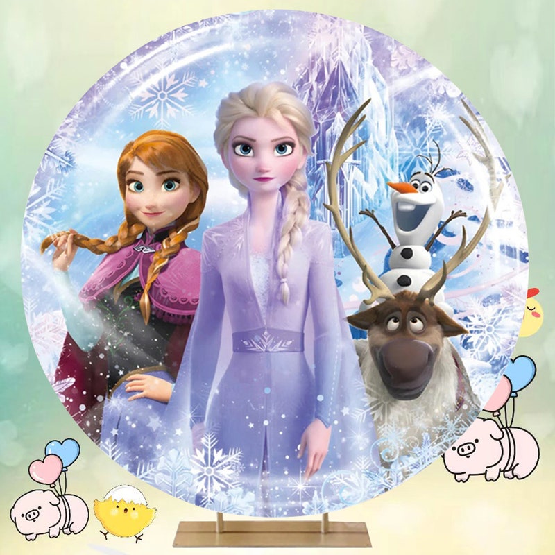 Frozen Backdrop - Etsy