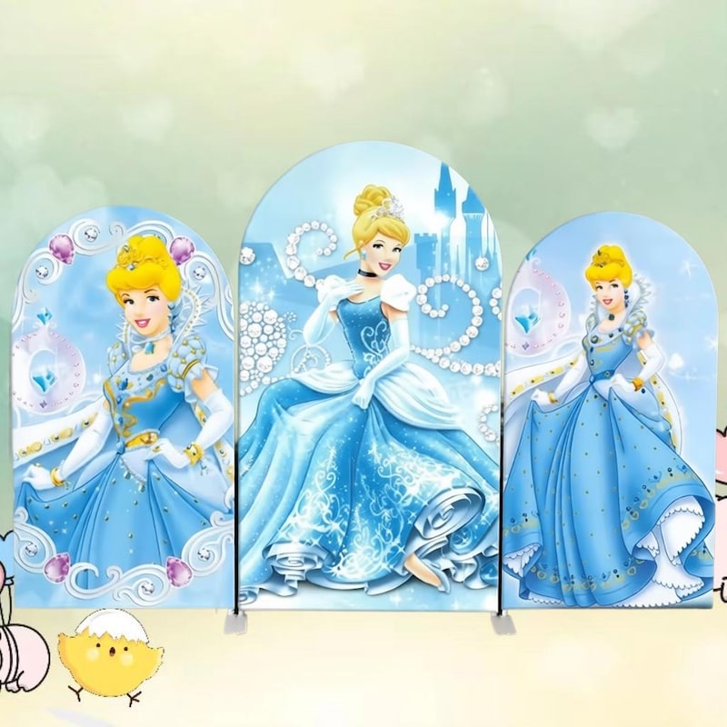 Cinderella Backdrop - Etsy