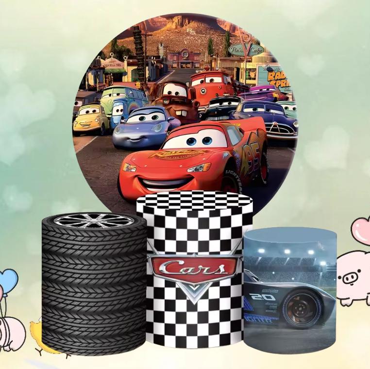 Disney Cars Backdrop | Birthday Party Photo Booth Cover - Etsy