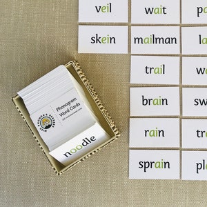 Phonogram Word Cards - Etsy