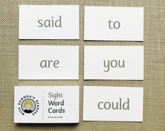 Heart Word Mapping Flash Cards and Practice Pages, Sight Word Practice ...