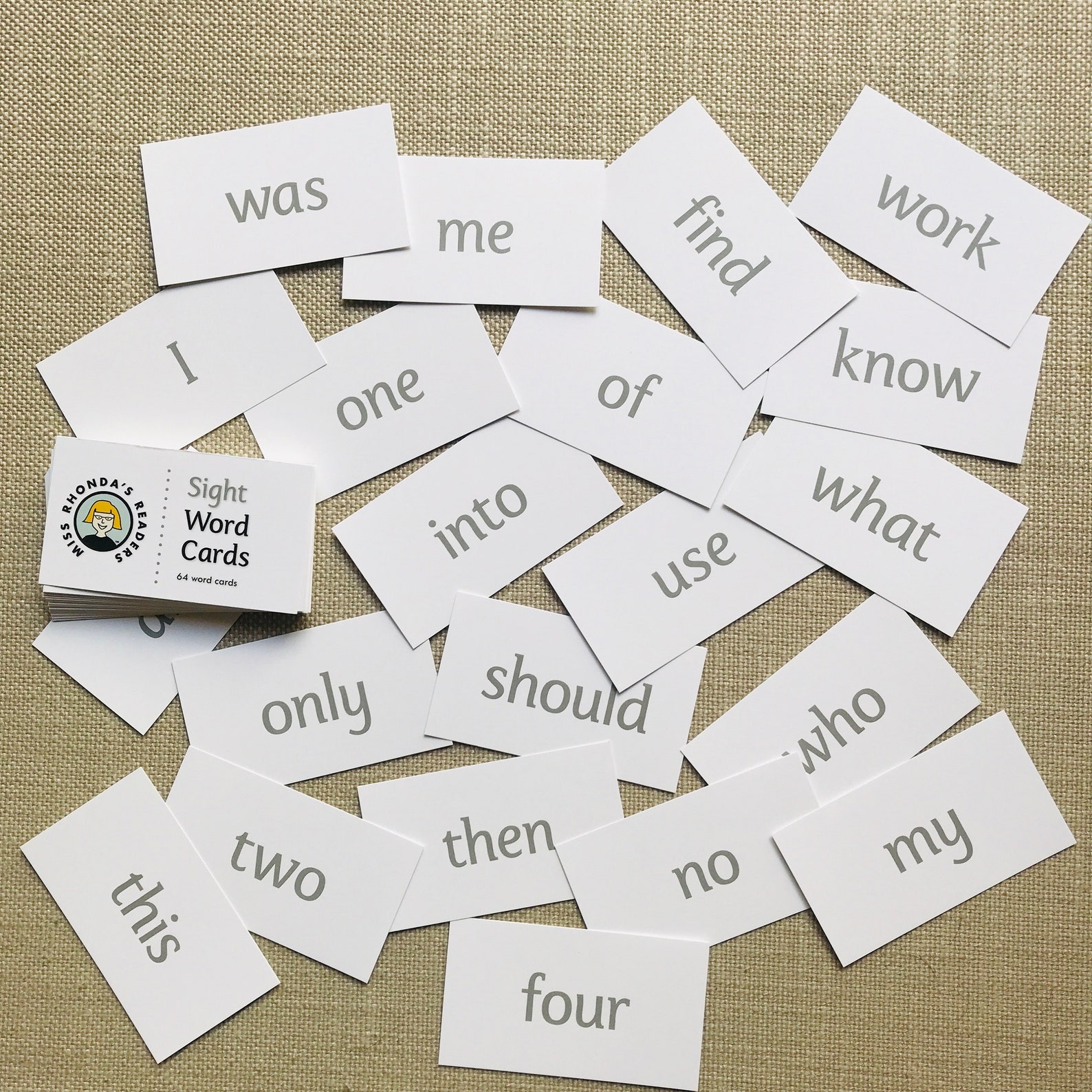 Sight Word Cards - Etsy