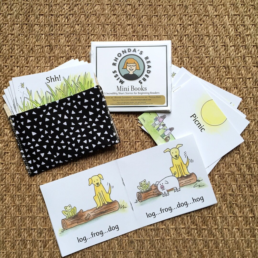 Miss Rhonda's Readers: Mini Books - Etsy