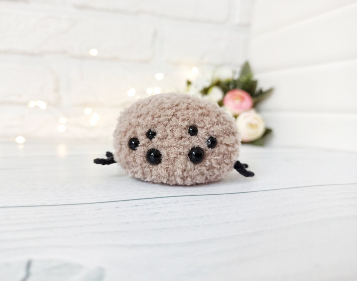 Worry pet spider toy cute squishy spider toy pocket pets | Etsy
