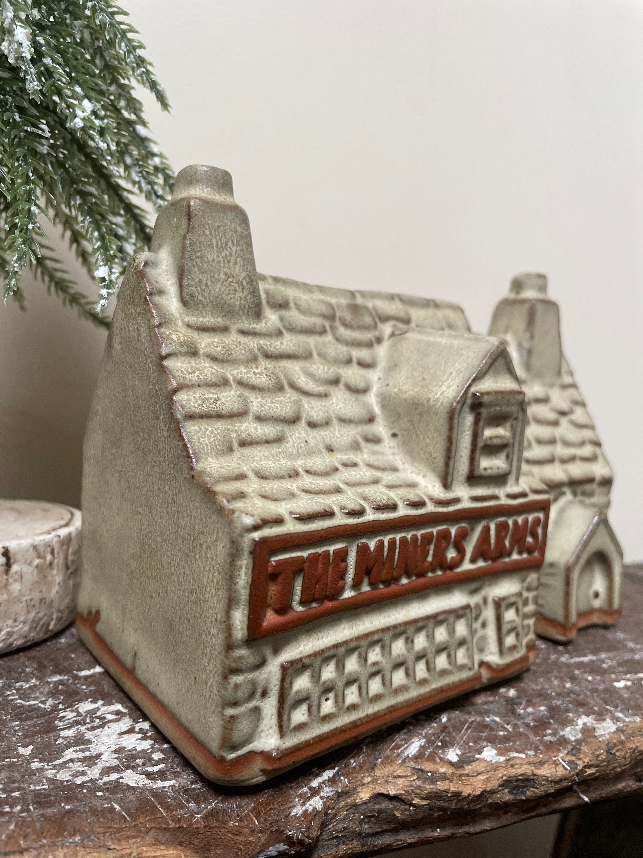 Vintage Tremar Pottery Money Box- "the Miners Arms"/mid Century Retro ...