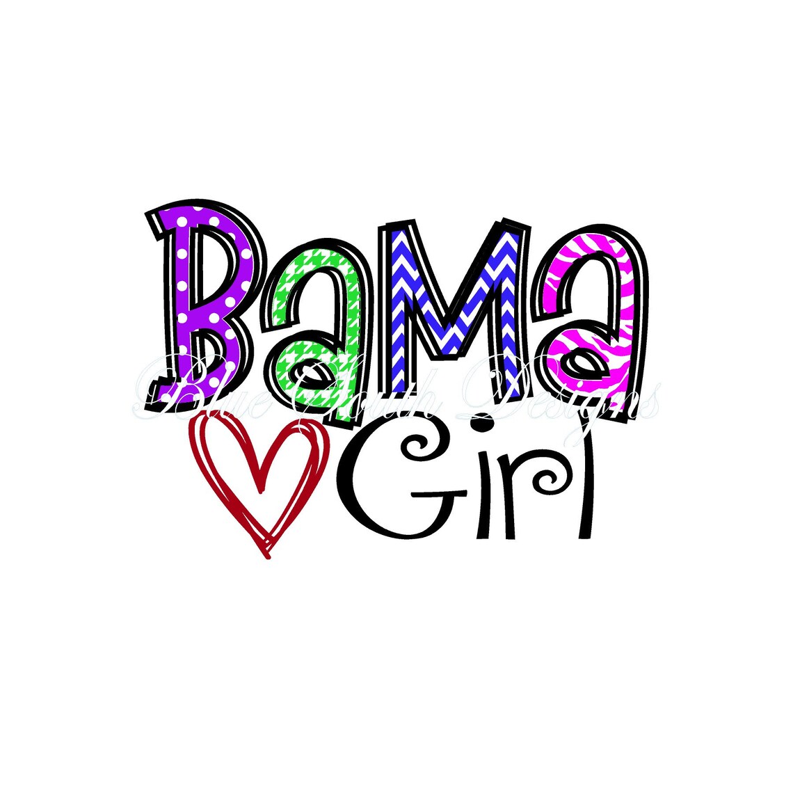 Bama Girl svg Alabama Girl svg design Cute Women's - Etsy España