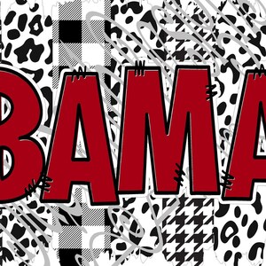 Bama Girl Brush Strokes SVG, Bama Girl Brush Strokes Sublimation PNG ...