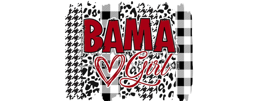 Bama Girl SVG PNG: Alabama Shirt Design (digital Download) - Etsy